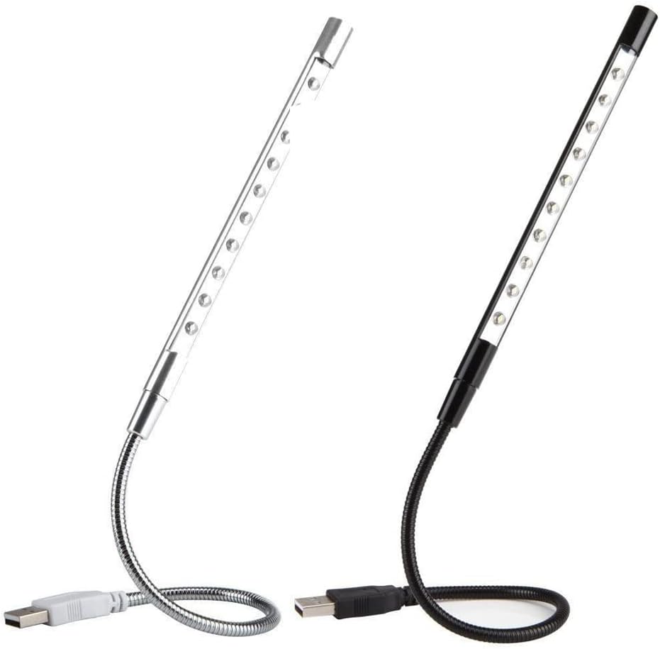 Amazon.com: Andy's Orchids 2 Pcs LED Light USB Lamp, Notebook Laptop ...