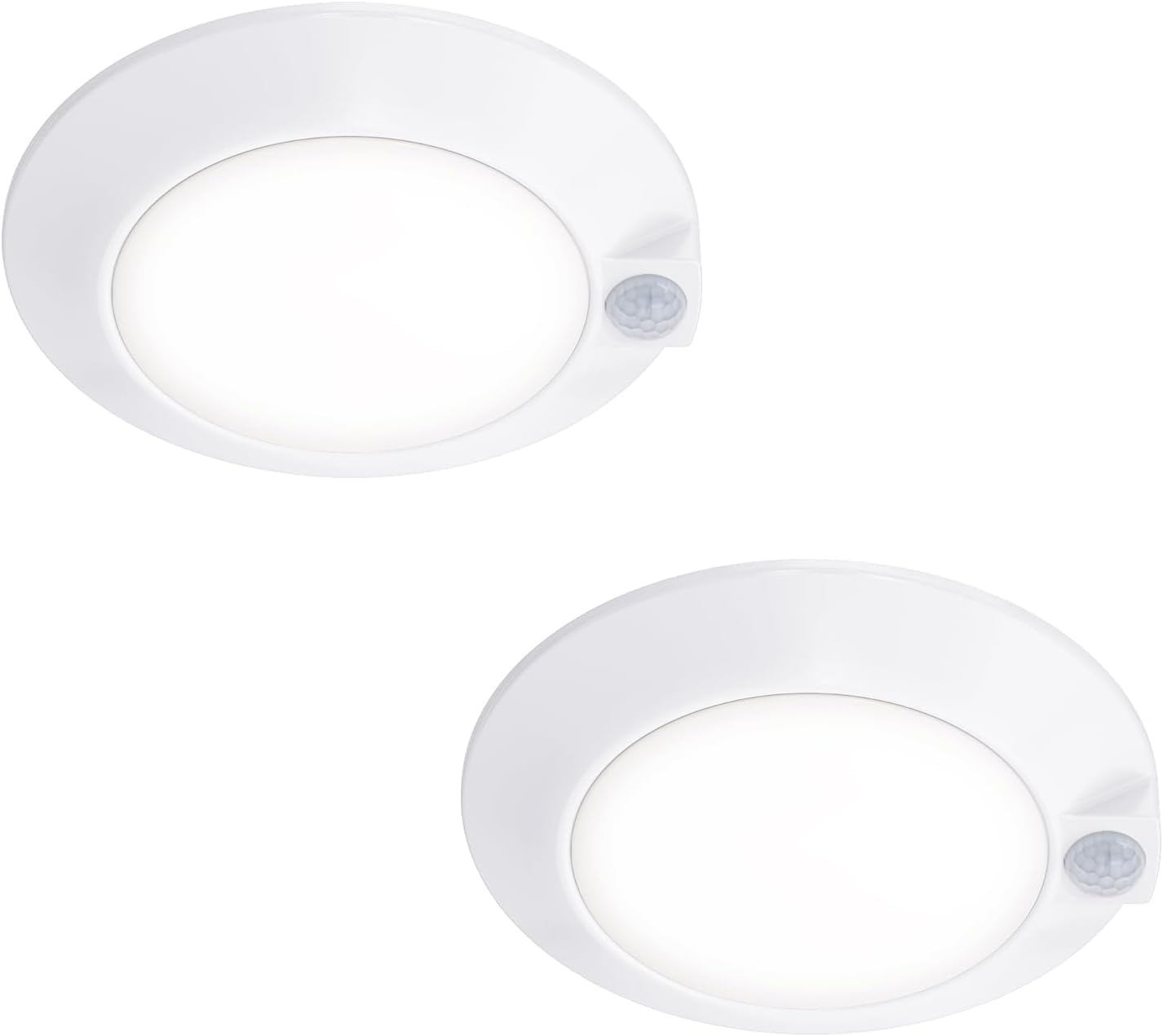 Run Bison Motion Sensor Ceiling Light, 120V CRI90 14W 3000K Warm White ...