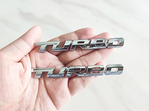 Amazon.com: 3D Turbo Advanced Car Side Fender Rear Trunk Emblem Decal ...