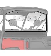 Amazon.com: StarknightMT Scratch-Resistant Rear Windshield Full Clear ...