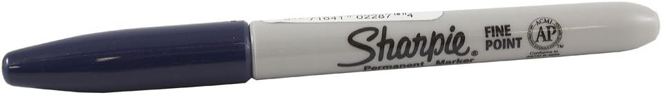 Amazon.com : SHARPIE Permanent Markers, Broad, Chisel Tip, Single, Navy ...