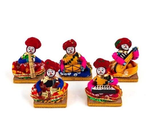 KPH Rajasthani Musician Bawla Puppets Idol, Puppet Musician Multicolor ...