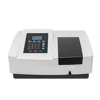 Dual Beam UV-Vis Spectrophotometer Portable Photometer: Amazon.com ...