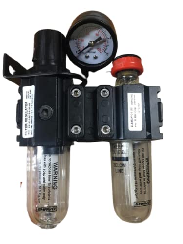 Shavo Air Filter/Regulator + Lubricator : Amazon.in: Home & Kitchen