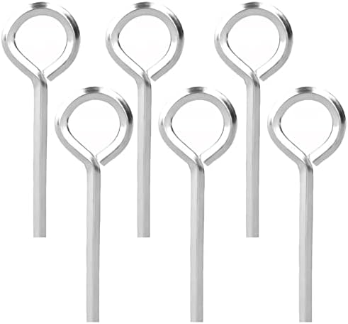 AccEncyc 1/8" Hex Dogging Key 6Pcs Allen Wrench Door Key Metal Hex Key ...