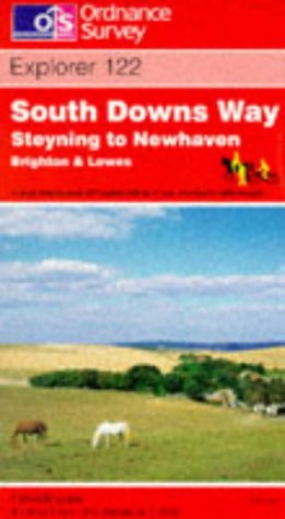 South Downs Way - Steyning to Newhaven (Explorer Maps): 9780319218150 ...