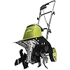 Amazon.com : Sun Joe TJ602E Electric Garden Tiller + Cultivator, 12 ...