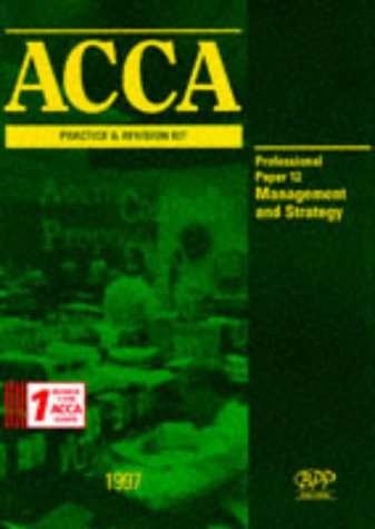 Buy Professional (Paper 12) (ACCA Practice and Revision Kit) Book ...