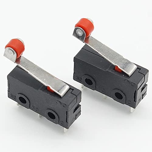 10 Pcs Mini Micro Limit Switch Roller Lever Arm SPDT Snap Action LOT ...