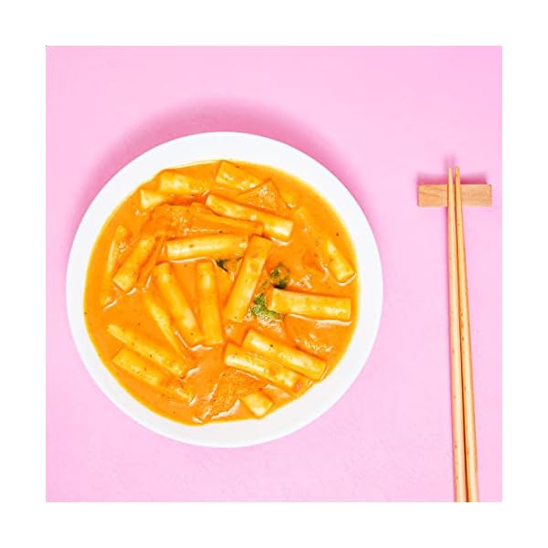 Surasang Rose Tteokbokki, Korean Spicy Rice Cakes with Sweet and Mild ...