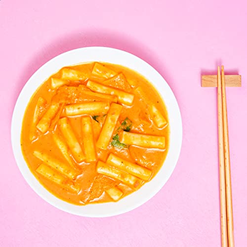 Surasang Rose Tteokbokki, Korean Spicy Rice Cakes with Sweet and Mild ...