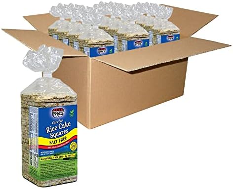 Amazon.com: Only Kosher Candy Ultra Thin Salt Free Rice Cakes Squares ...