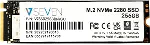 Amazon.com: V7 V7SSD256GBNV3U 256 GB Solid State Drive - M.2 2280 ...