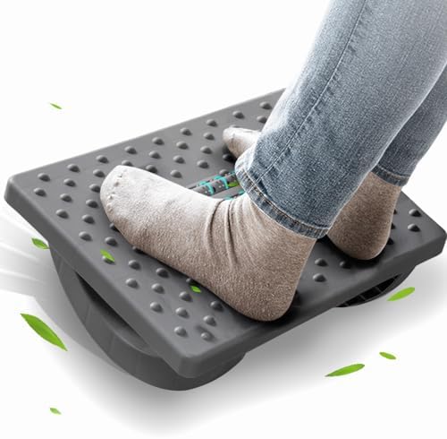 Amazon.com: CasaZenith Foot Rest for Under Desk at Work - Ergonomic ...