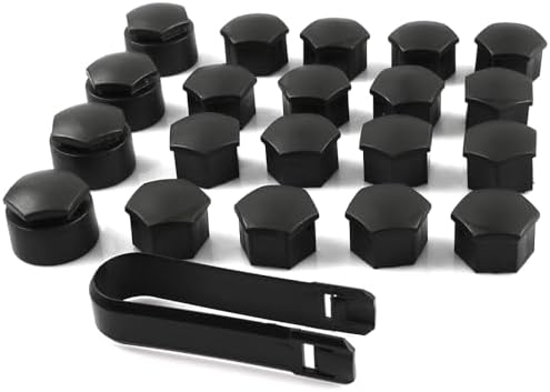 ROBUST 20 Pcs Wheel Bolt Nut Cover Caps Set for Vw Golf Passat Polo T4 ...