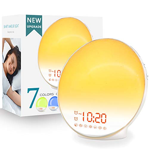 LBell Wake-Up Light 7 Colored Sunrise Simulation - Staying Alive