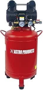 Amazon | アストロプロダクツ 縦型サイレント エアコンプレッサー 30L VSC071 | エアコンプレッサー