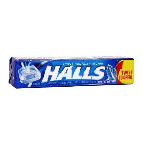 Amazon.com : Halls Menthol Cough Suppressant 9 Drops : Health & Household