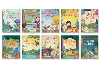 Illustrated Moral Stories: Collection of 10 Books: Wonder House Books ...