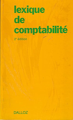 Lexique de Comptabilite: Lassegue, Pierre: 9780785956228: Amazon.com: Books