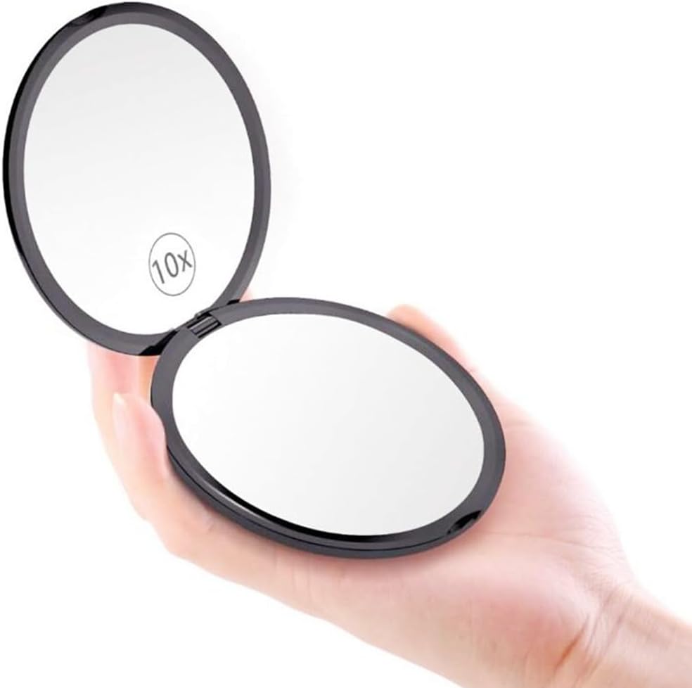 Amazon.com: mpowtech Compact Magnifying Mirror for Purse - 1x/10x ...