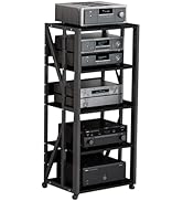 Amazon.com: SHZYJBRY 4-Tier AV Media Stand, Stereo Racks and Stands ...