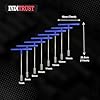 Inditrust 8Pcs Hex T-Socket T Spanner Set for Automobiles/Bike/Car ...