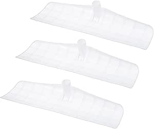 Amazon.com : PATIKIL Leaf Rake Replacement, 3Pcs Plastic Lightweight ...