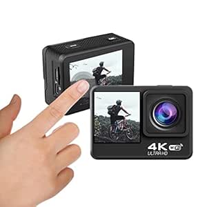 Careflection AUSEK G0PRO 10 BLACK Creator COMBO Sports 4K 60fps Touch WiFi Action Camera 24MP ...