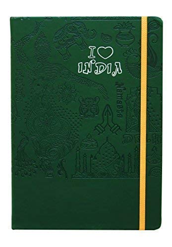 TIARA Diaries 2018-2019 Leather A5 Notebook : Amazon.in: Office Products