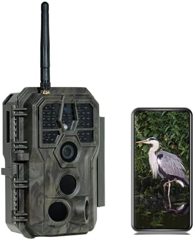 Amazon.com : GardePro E8P WiFi Rechargeable Trail Camera and SP300 ...