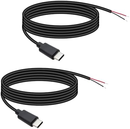Amazon.com: N//C 2pcs Micro USB Male Plug Cable 12inch 30cm 5V 3A 22AWG ...