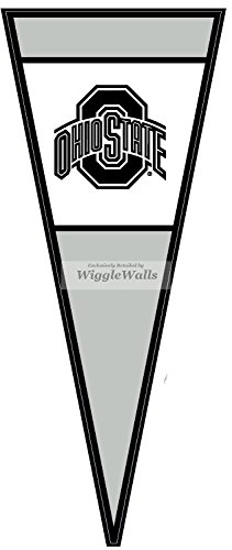 Amazon.com: 10 INCH Red Pennant Flag OSU Ohio State University Buckeyes ...