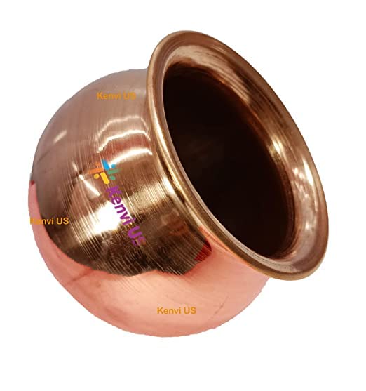 Enamic UK Copper Kalash Tambe Ka Lota for Drinking Water Copper Pot for ...