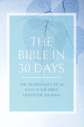 The Bible in 30 Days: The significance Of 30 Days In The Bible ...