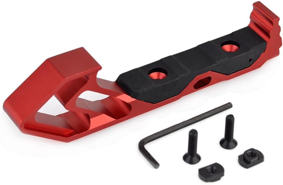 SBGJMY Tactical Aluminum Link Curved Angled Hand Stop Airsoft Grip ...