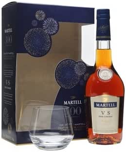 Martell VS Cognac Gift Set with Glasses : Amazon.co.uk: Grocery