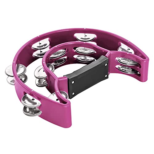 Snapklik.com : Flexzion Tambourine Metal Half Moon Musical Instruments ...