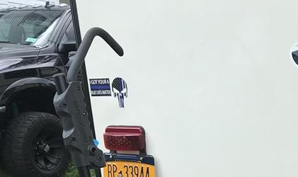 Amazon.com : RockyMounts Tomahawk upright roof bike rack : Sports ...