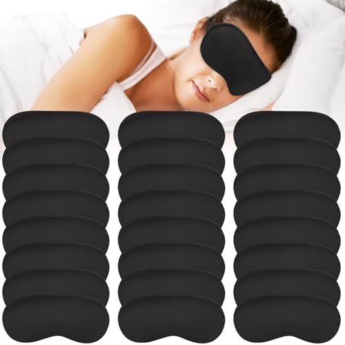 Amazon.com: Yihurlm 100 Pieces Sleep Eye Mask,Sleep Masks with ...