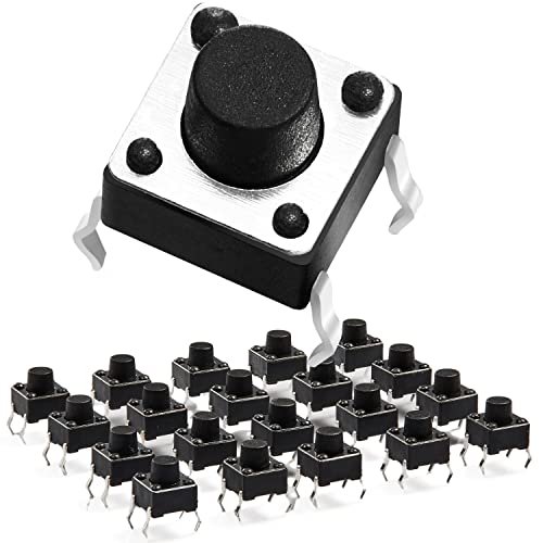 Snapklik.com : Chanzon Tactile Tact Push Button Switch 6x6x 6mm Micro ...
