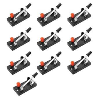 Amazon.com: XYRSTOLR 10Pcs Single Knife Switch Educational Single Pole ...