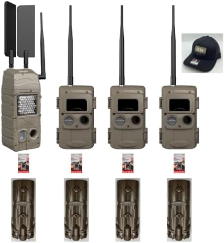 Amazon.com: Cuddelink Cuddeback 4 Long Range IR Cameras L Series 4 ...