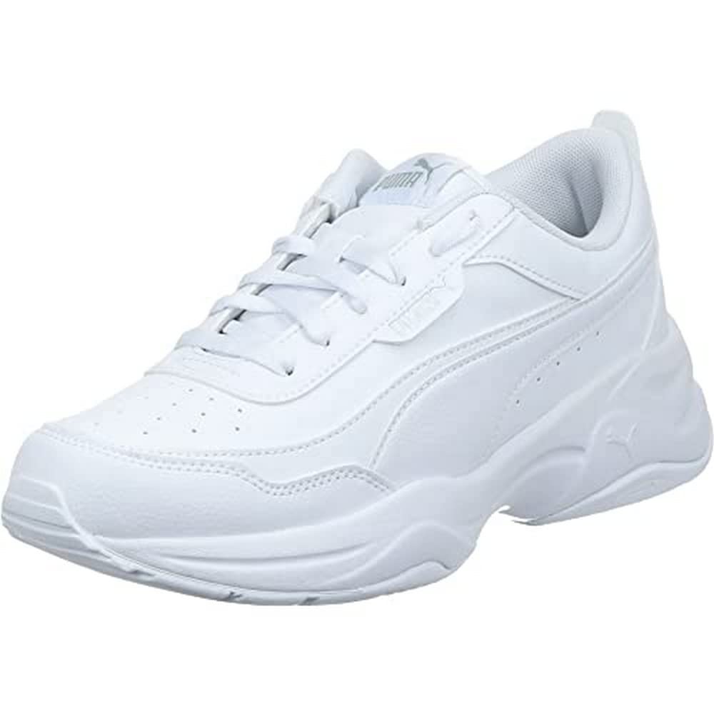 Buy Puma Women's Cilia Mode White Silver Sneaker-5 UK (37112502) at ...