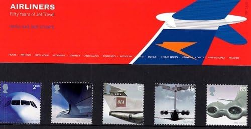 2002 Airliners - 50 Years of Jet Aviation, Aircraft Presentation Pack ...