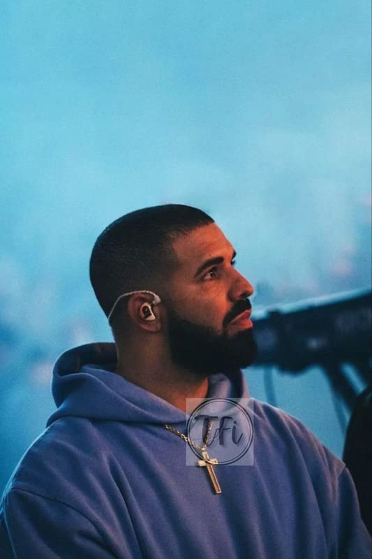 Drake Posters, Drake Canadian Rapper Posters for Wall, Unframed, with ...
