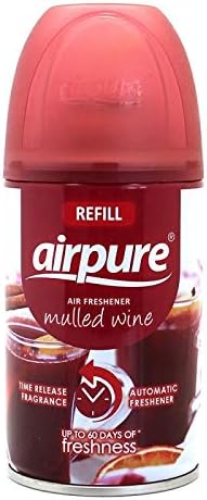 airpure FRESHMATIC AUTOMATIC SPRAY REFILLS 250ML MULLED WINE : Amazon ...