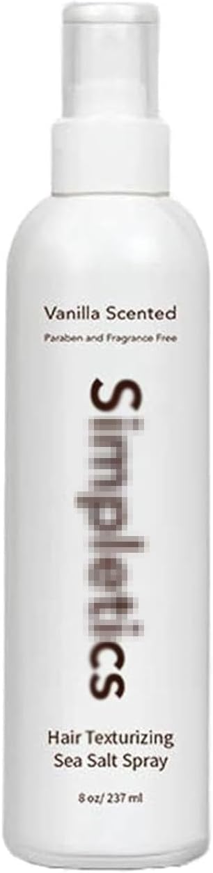 Natural Texturizing Vanilla Sea Salt Spray, Simpletics Sea Salt Spray ...