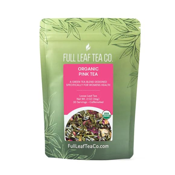 Amazon.com : Organic Pink Women's Health Tea - 2oz Bag (Approx. 30 ...