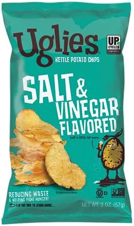 Amazon.com: UGLIES Kettle-Cooked Potato Chips, Gluten-Free Snacks ...